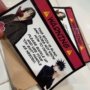 Car Warning Sticker - Etsy