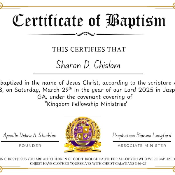 Editable Appointment Certificate, Printable Bishop Pastor Appointed ...