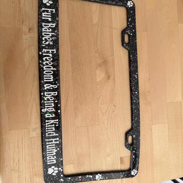 GC License Plate Frame - Etsy