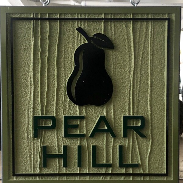 High Density Urethane Sand Carved Single Face Sign Business, Farm ...