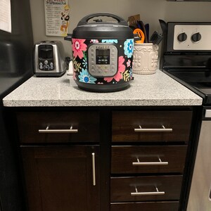 16 Colors Vivid Flowers Colored Background Instant Pot Wrap Instapot ...