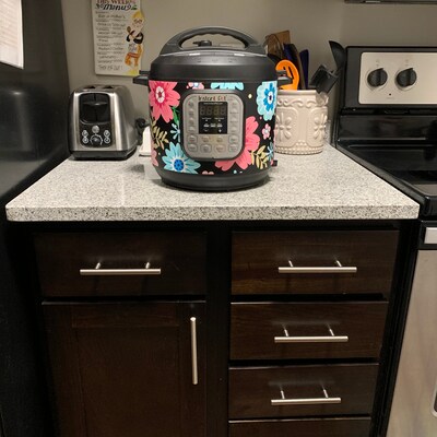 16 Colors Vivid Flowers Colored Background Instant Pot Wrap Instapot ...