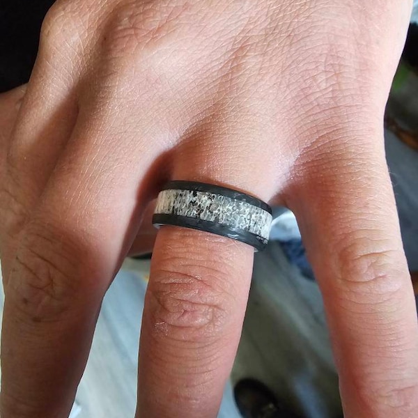 Pure Carbon Fiber Ring - Diagonal Pattern, Matte Finish - Etsy