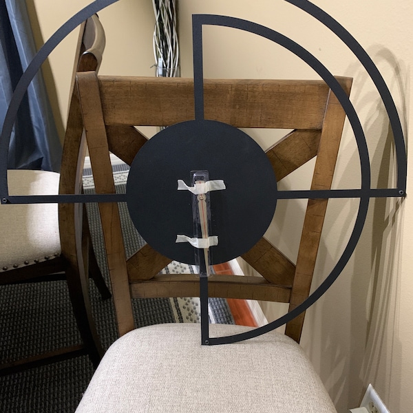 Golden Ratio Metal Wall Clock, Unique Modern Cloc, Fibonacci Spiral ...