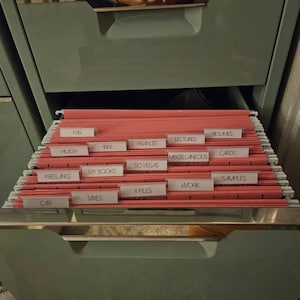 Home Filing System, Home Files, Home Office Organization, File Storage ...