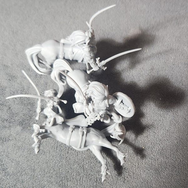 Vagabond Knight / Tabletop Model / Miniature Figurine Realstone ...