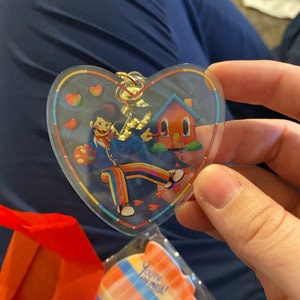 Wally Darling welcome Home Two-sided Holographic Charm - Etsy