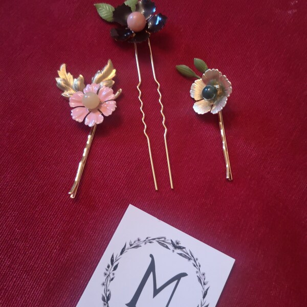 Bespoke Hair Pins - Etsy