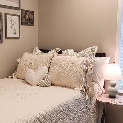 Tree Shaped Pillow in Olive Green Sherpa Fur on the Front and - Etsy