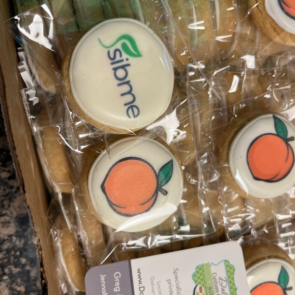 MINI Business Logo Cookie And/or Cupcake Topper Cookie Corporate ...