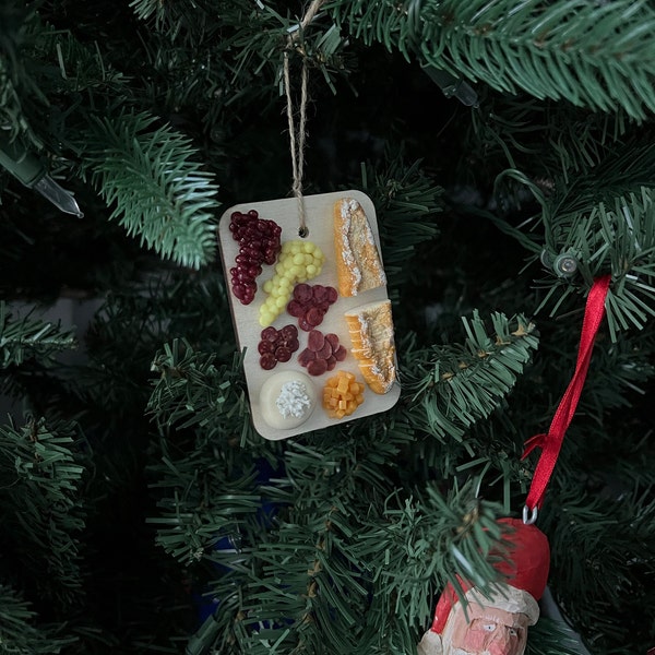 Faux Fake Food Christmas Ornaments, Charcuterie Ornament, Food Ornament ...