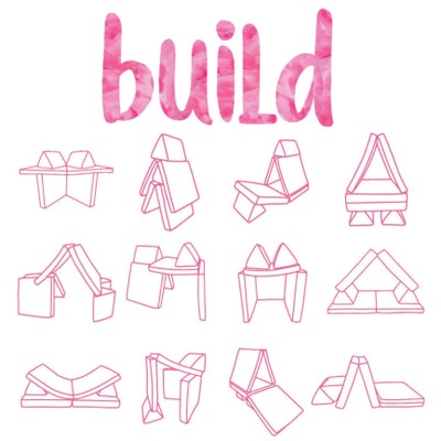 2 Nugget Play Couch Builds 23 Builds for Print digital: PNG - Etsy