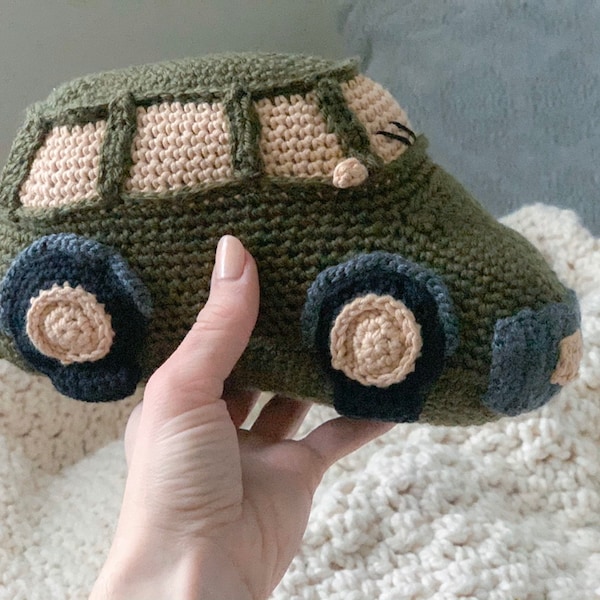 Amigurumi Classic Mini Cooper Inspired Car CROCHET PATTERN PDF Toy Home ...