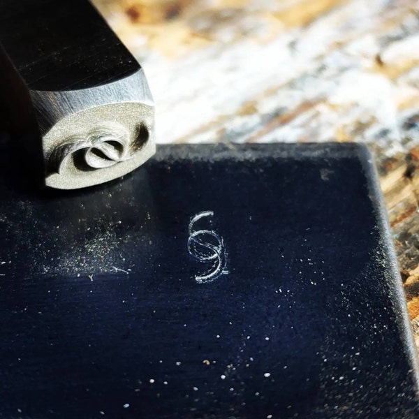 Custom Premium Square/rectangle Stamp Premium Tool Steel Hand Stamp ...