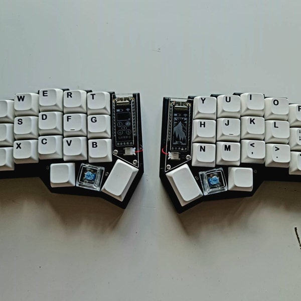 Sofle RGB Choc / Chocolate V2.1 Low Profile Soflekeyboard Split ...