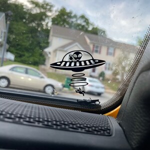 Jeeper Windshield Decal Alien Abduction/ufo Jeeper Sticker | Etsy