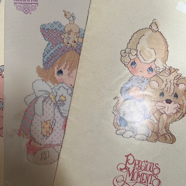 Precious Moments Vintage Cross Stitch Pattern Booklet... "sew in Love ...