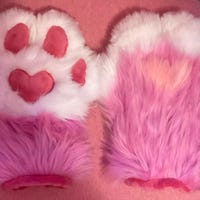 PDF Pattern Download Fursuit 4 Finger Puffy Handpaws, Furry Paws ...