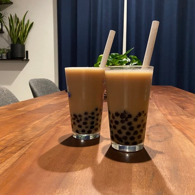Boba Tea Kit DIY Original taiwanese Style Make Your Own Bubble Milk Tea ...