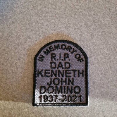 Tombstone Memorial Patches - Etsy