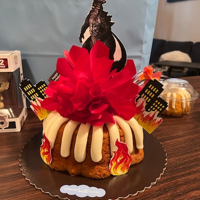 Godzilla Cake Topper Digital File/ Godzilla Cake/ Godzilla Birthday ...