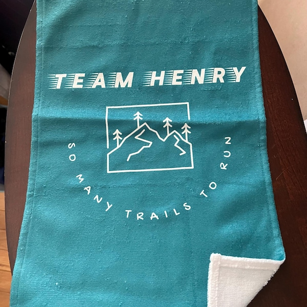Personalized Hand Rally Towel Printed With Your Customized Image or ...