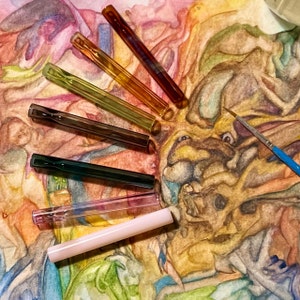 Poopy Pance Glass Blown Tobacco Pipe - Etsy