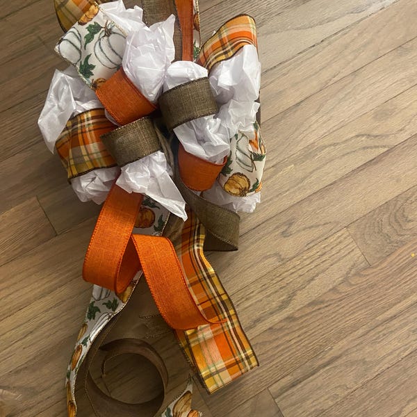 2.5 Christmas Wreath Print Wired Ribbon, Green Red and Ivory Christmas ...