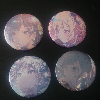 Project Sekai Colorful Stage Handmade 2.25in Holographic Character ...