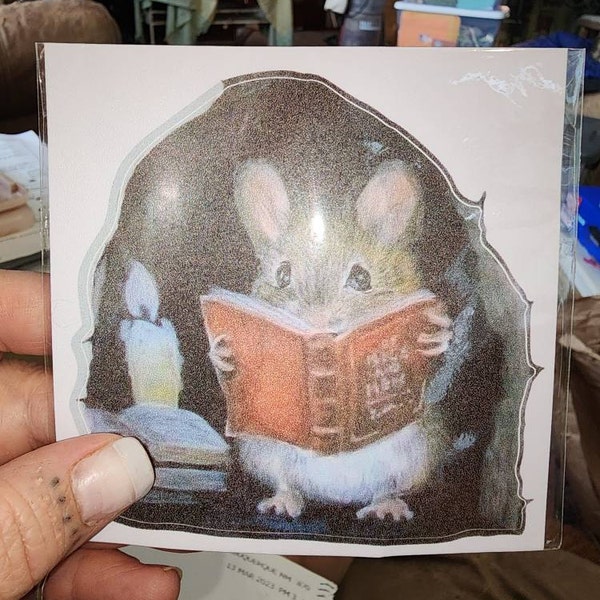 Realistic Mouse Hole Wall Sticker - Free Shipping - Etsy