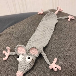 Rat Bookmark Crochet Pattern Amigurumi PDF Pattern - Etsy