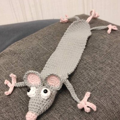 Rat Bookmark Crochet Pattern Amigurumi PDF Pattern - Etsy