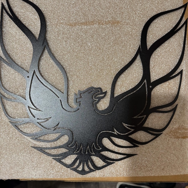 Firebird Metal Wall Art | Firebird Sign | Classic Firebird Garage Decor ...