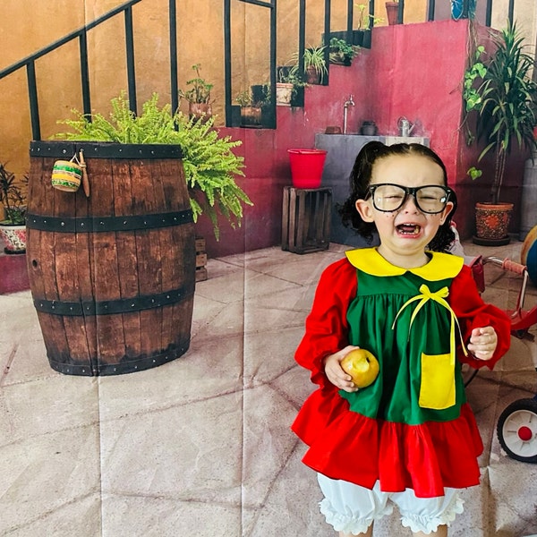 Chilindrina Baby Dress: Themed Birthday Costume - Etsy