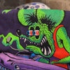 Official Rat Fink Heavy Chevy T-shirt Ed Big Daddy Roth Men's Black Tee ...