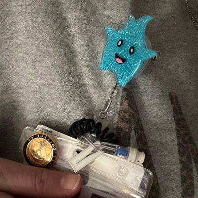 Easter Bunny Butt Badge Reel, Cute Badge Holder for Best Friend Gift ...