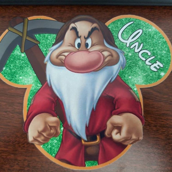 Disney Cruise Door Magnet - Grumpy Magnet - Snow White and Seven Dwarfs ...