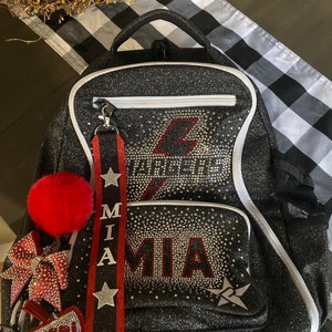 Beautiful Scatter AB Rhinestone Bold Cheer Practice Sports Bra - Etsy