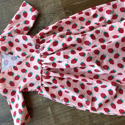 SEWING PATTERN, Girls Wrap Dress, Seven Sizes, Two Sleeve Options, Easy ...