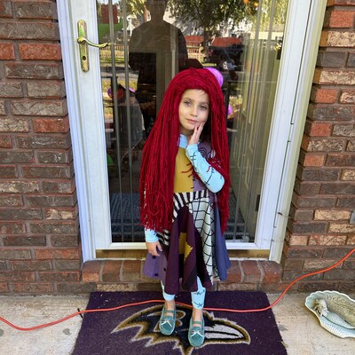 Princess Swoop Bangs With Braids Crochet Frozen Elsa Anna Repunzel Leia ...