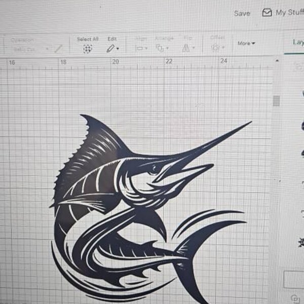 Marlin Fishing Svg, Fishing Svg, Marlin Fish Svg, Marlin Clipart ...