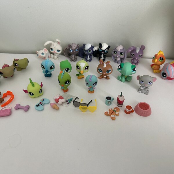 Authentic Lps Littlest Pet Shop Dog Figures - Etsy