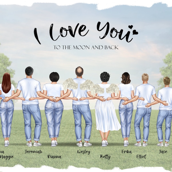 3 Best Friends Drawing Three Besties Print Friendship Poster 3 Best ...