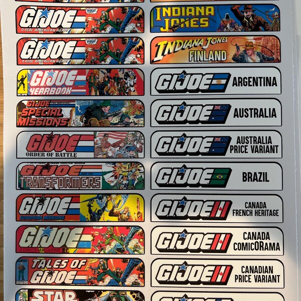 Custom Comic Books Divider Labels, Comic Labels, Comic Stickers ...