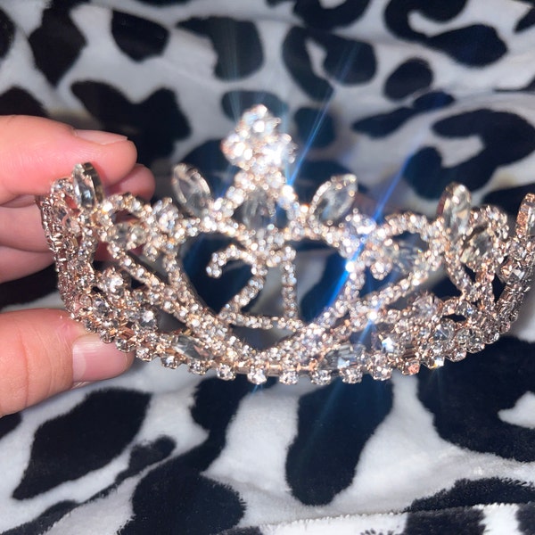 Ella Celebration 21 Tiara 21st Birthday Party Rose Gold Crown, Party ...