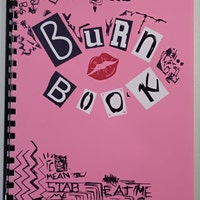 Burn Book Cover SVG PNG Files | Burn Book Svg, Burn Book Png Printable ...