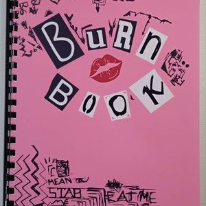 Editable Burn Book Canva Template Burn Book Custom, Burn Book Cover Png ...