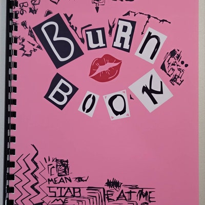 Burn Book Cover SVG PNG Files Burn Book Svg, Burn Book Png Printable ...