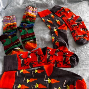 Beatles Socks. John, Paul, George and Ringo. Two Pairs. Sgt Pepper and ...