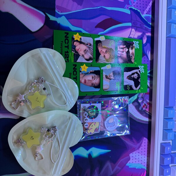 NCT 127 STARFISH Keychain Acrylic Charm With Customization Options - Etsy